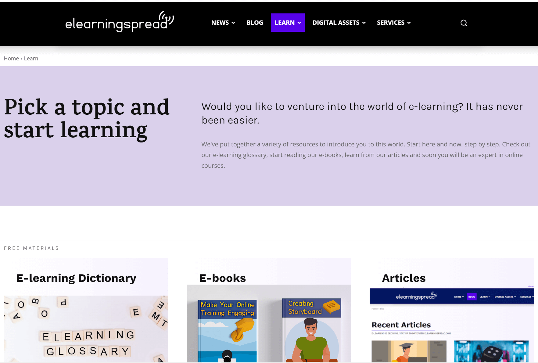 Learn - elearningspread.com