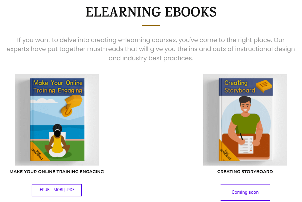 Ebooks - elearningspread.com